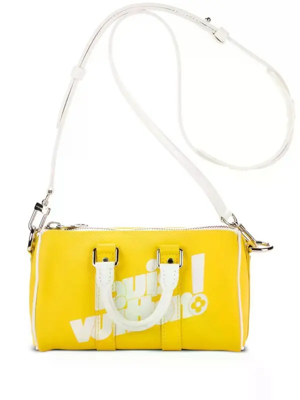LOUIS VUITTON X Virgil Abloh 2000 Keepall Bandouliere Handbag