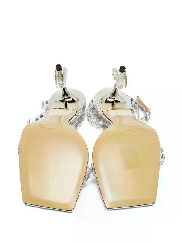 Mach & Mach Heart-studded Sandals