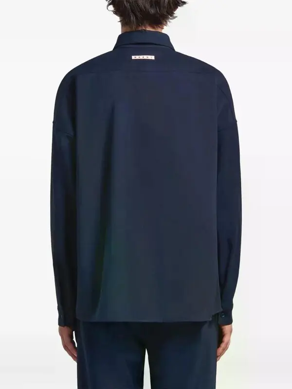 Marni Long-sleeve Wool Shirt