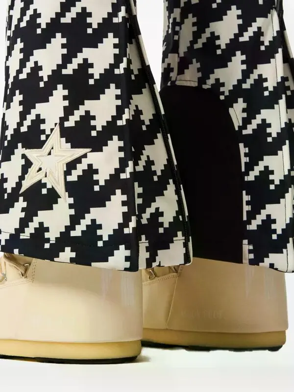 Perfect Moment Patterned Ski Bib