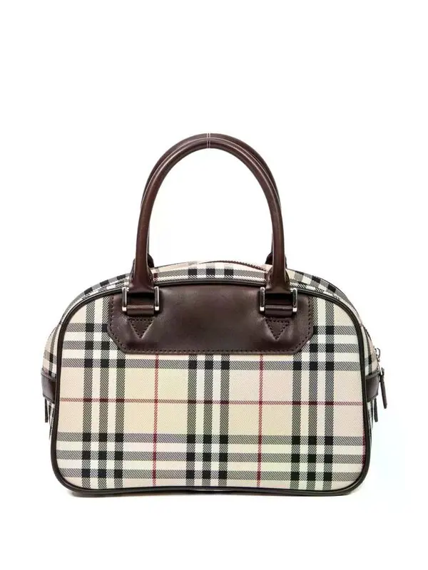 Burberry 2000 House Check Tote - Neutrals