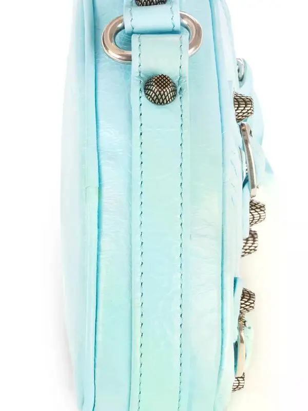 Balenciaga Mini Le Cagole Heart Crossbody Bag - Blue