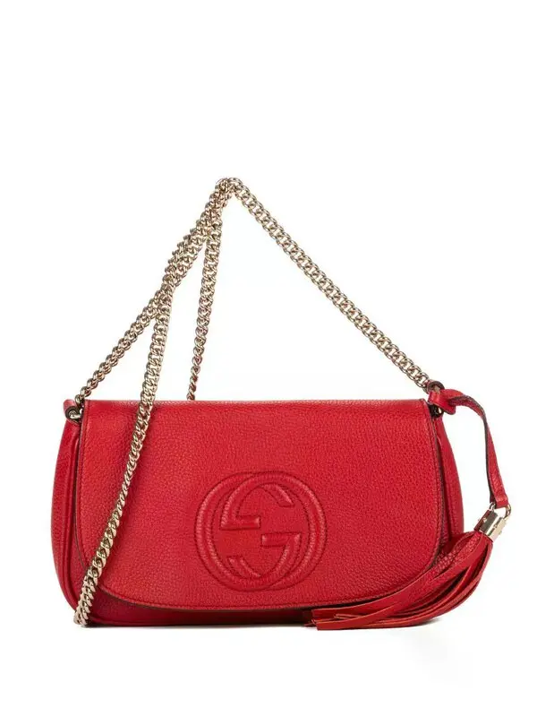 Gucci 2000s Chain Strap Shoulder Bag