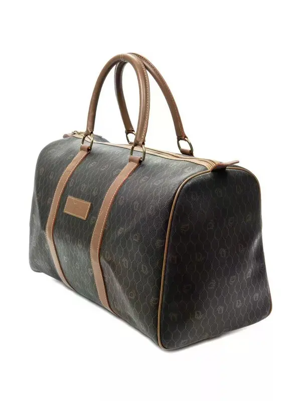 Dior Boston Honeycomb-pattern Luggage