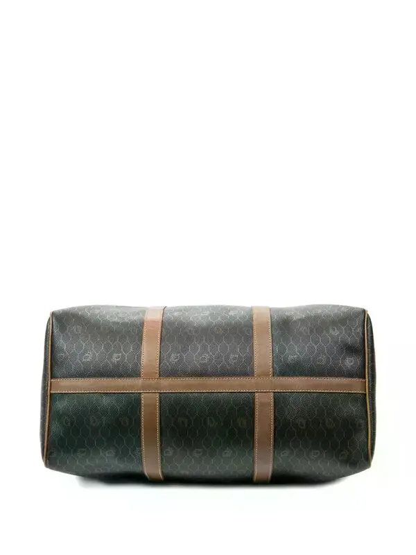 Dior Boston Honeycomb-pattern Luggage