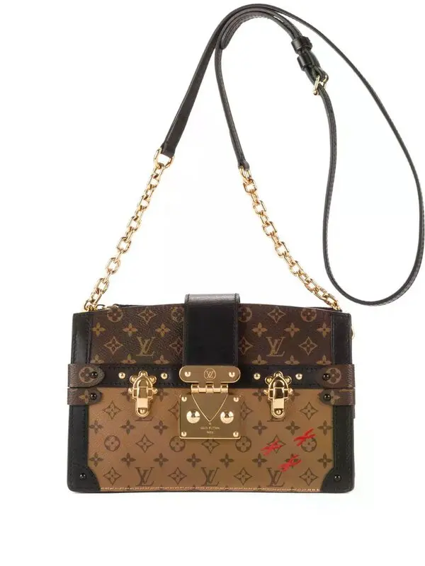 LOUIS VUITTON 2000 Monogram Shoulder Bag - Brown