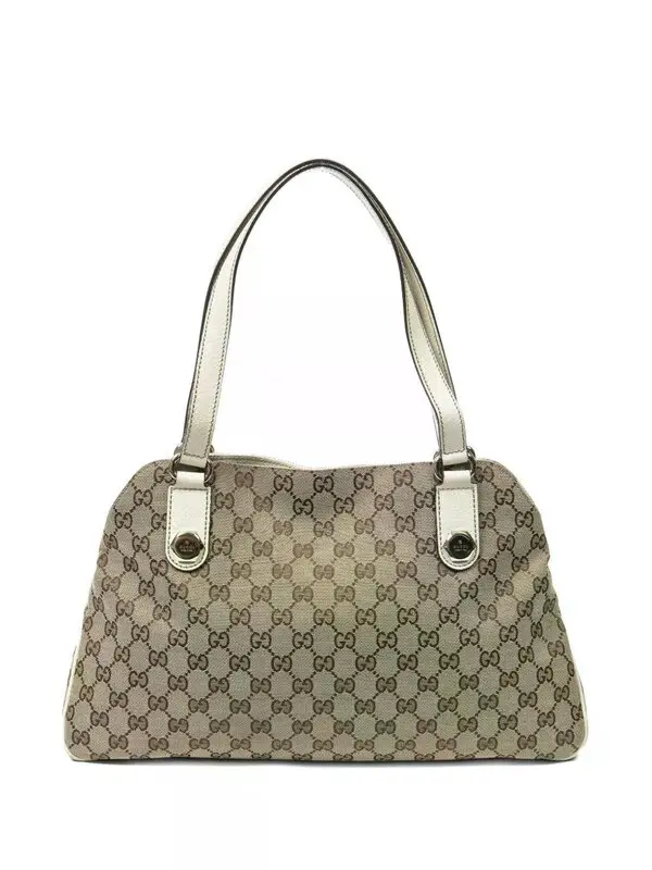 Gucci Gg Monogram Double-handle Shoulder Bag