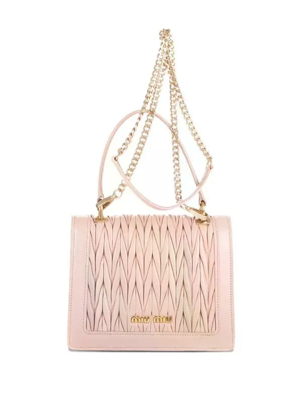 Miu Miu Pleated Flap Bag