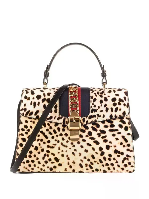 Gucci Leopard-print Shoulder Bag