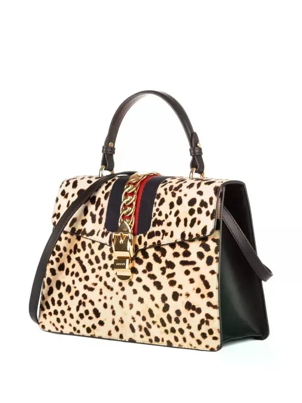 Gucci Leopard-print Shoulder Bag