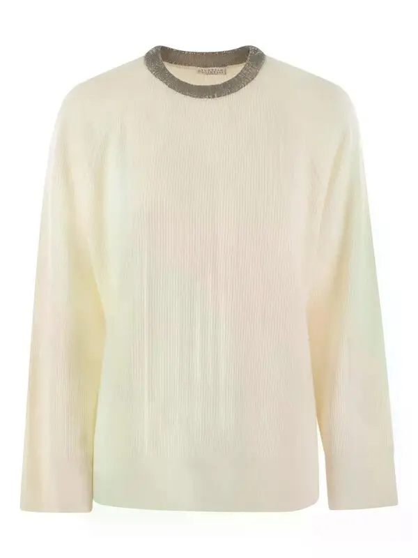 Brunello Cucinelli Ribbed Cashmere Sweater