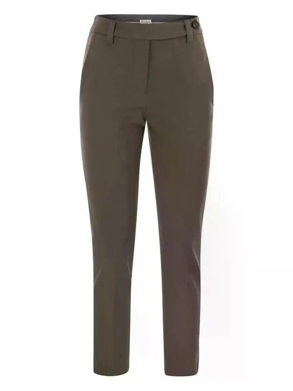 Brunello Cucinelli Cigarette Trousers