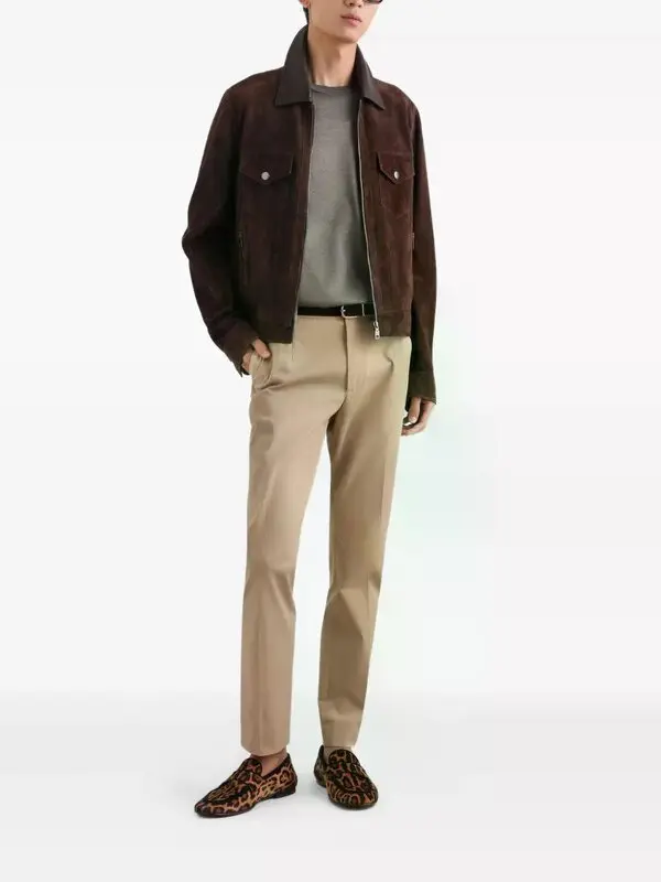 Dolce & Gabbana Button-fastening Trousers - Neutrals