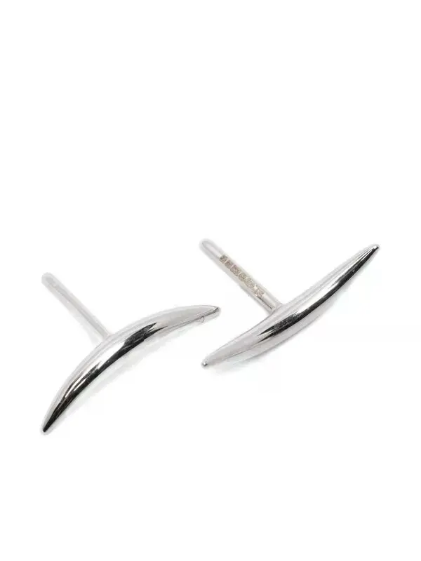 SHAUN LEANE Quill Stud Earrings - Silver