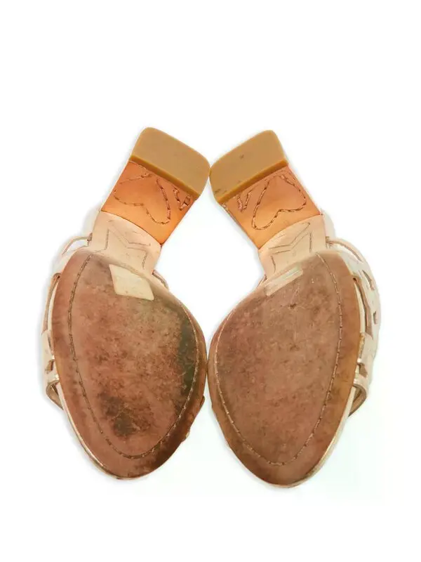 SOPHIA WEBSTER Cut-out Leather Mules