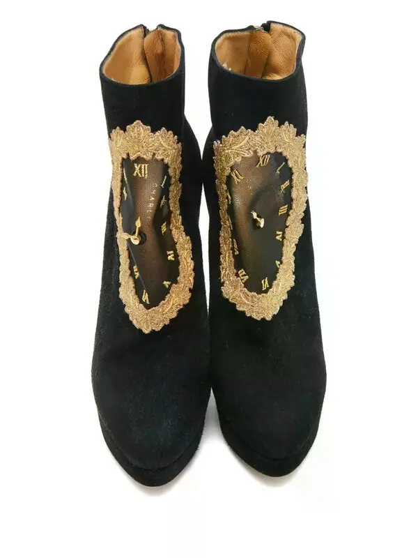 CHARLOTTE OLYMPIA On Time Platform Ankle Boots
