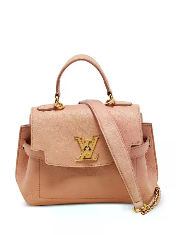LOUIS VUITTON Lockme Leather Tote Bag
