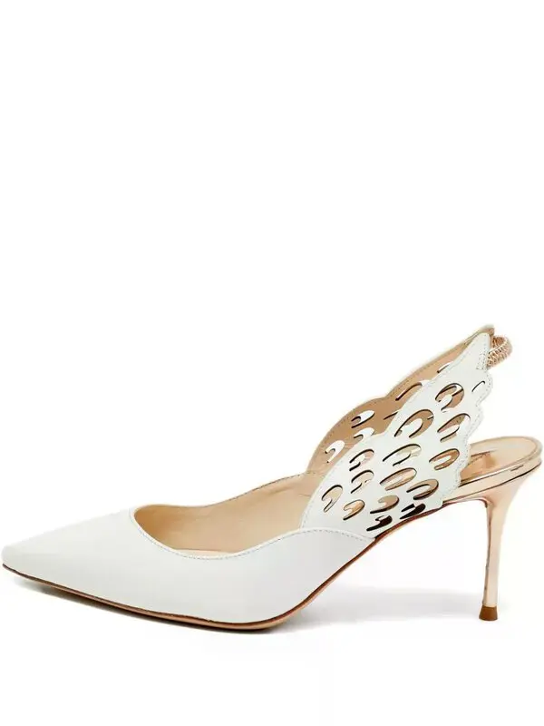 SOPHIA WEBSTER Angelo Cut-out Leather Pumps