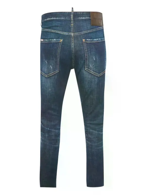 Dsquared2 Faded Denim Jeans
