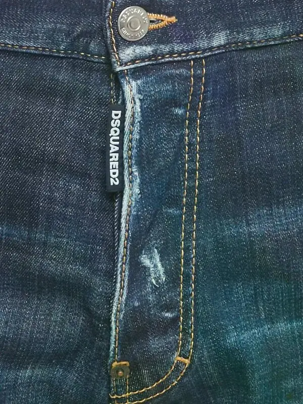 Dsquared2 Faded Denim Jeans