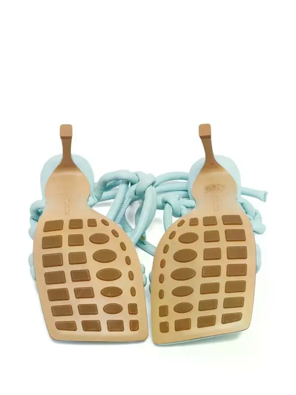 Bottega Veneta Vintage Calf Leather Knot Sandals