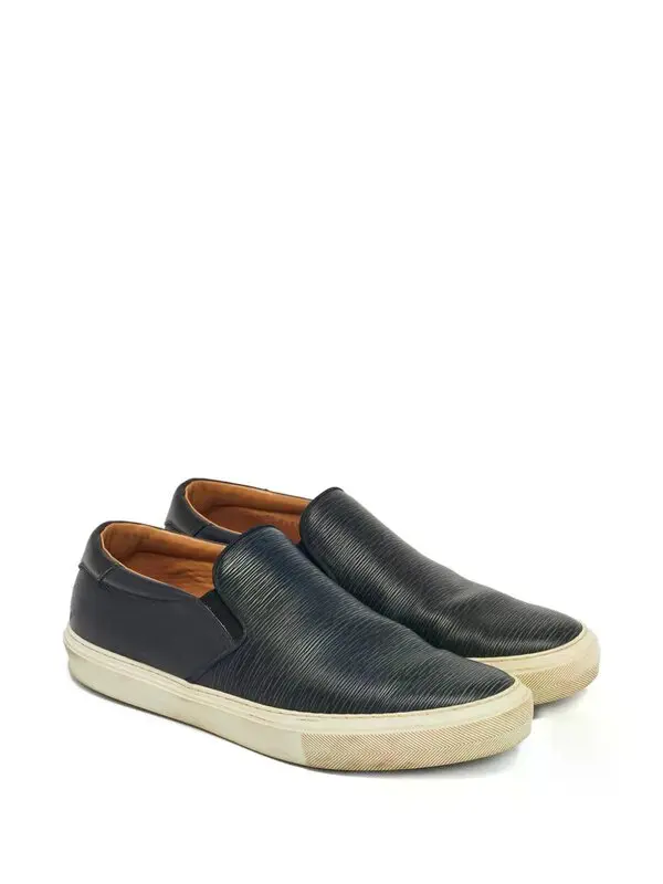 LOUIS VUITTON Textured Leather Sneakers