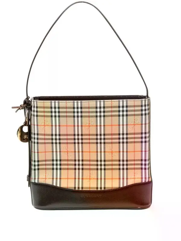 Burberry Check-pattern Shoulder Bag