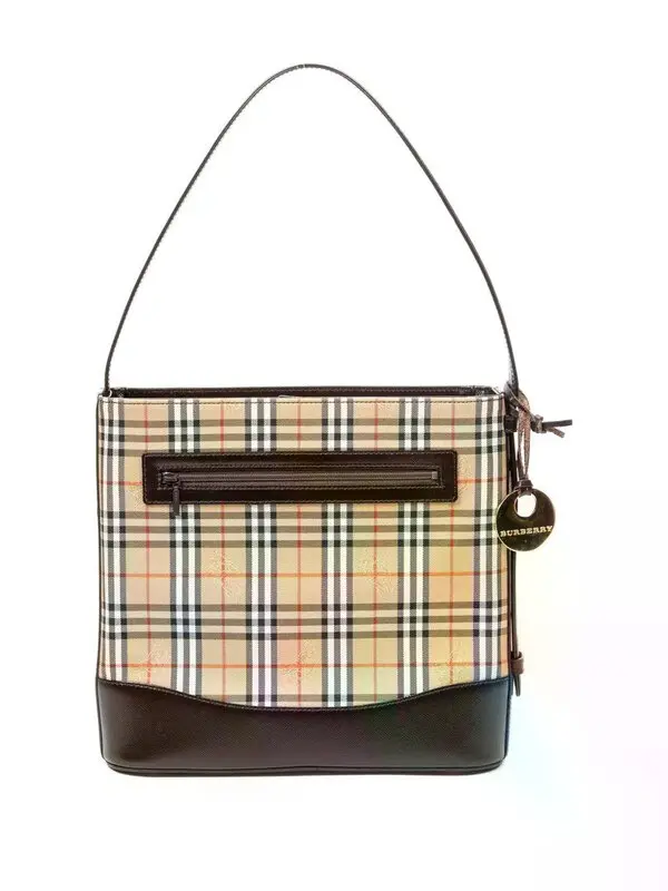 Burberry Check-pattern Shoulder Bag