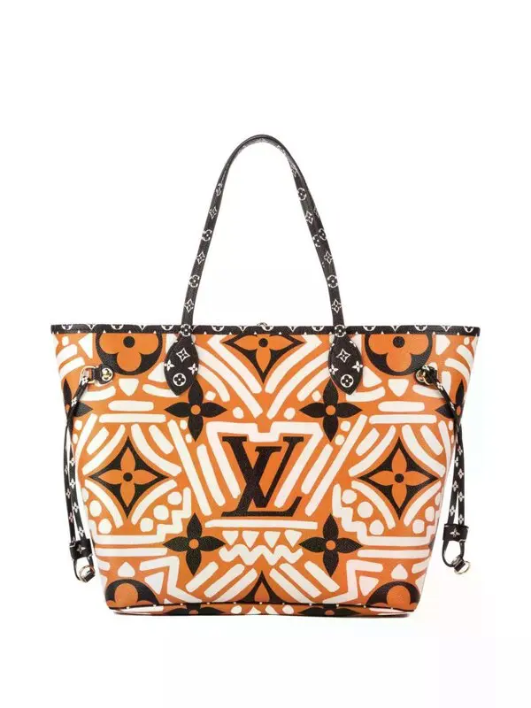 LOUIS VUITTON Crafty Neverfull Mm Tote Bag - Orange