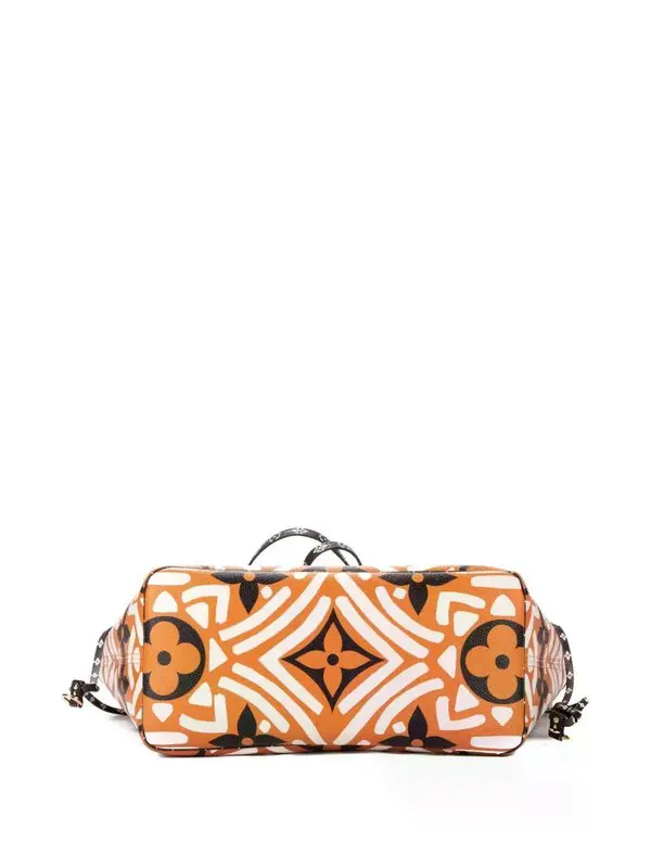 LOUIS VUITTON Crafty Neverfull Mm Tote Bag - Orange