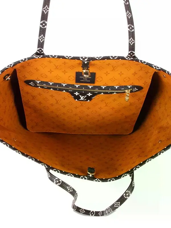LOUIS VUITTON Crafty Neverfull Mm Tote Bag - Orange