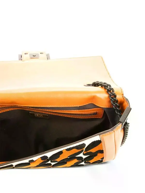 Fendi Baguette Leopard Shoulder Bag