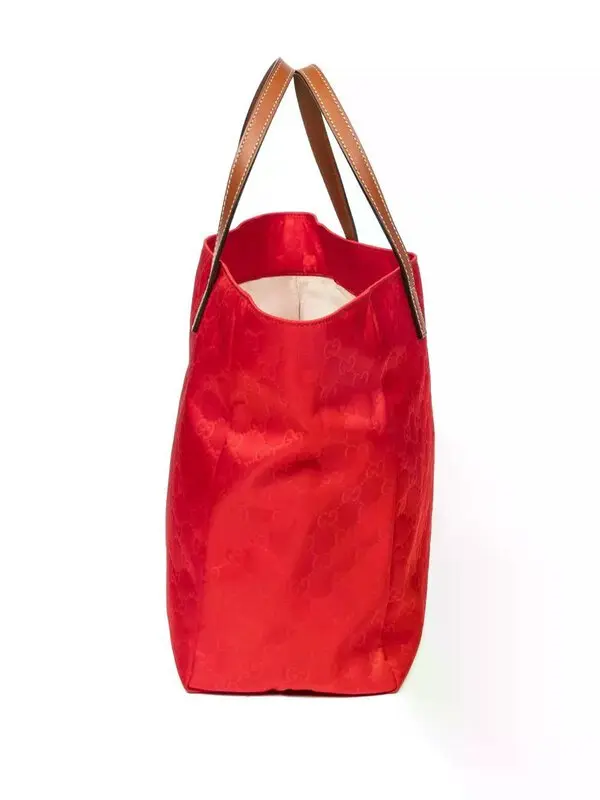 Gucci Monogram Tote Bag - Red
