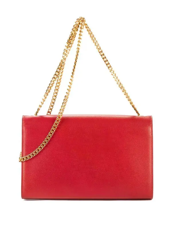 Saint Laurent Chain-strap Shoulder Bag - Red