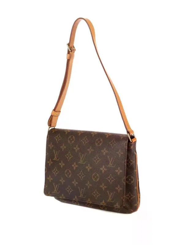 LOUIS VUITTON 2000 Musette Tango Shoulder Bag - Brown