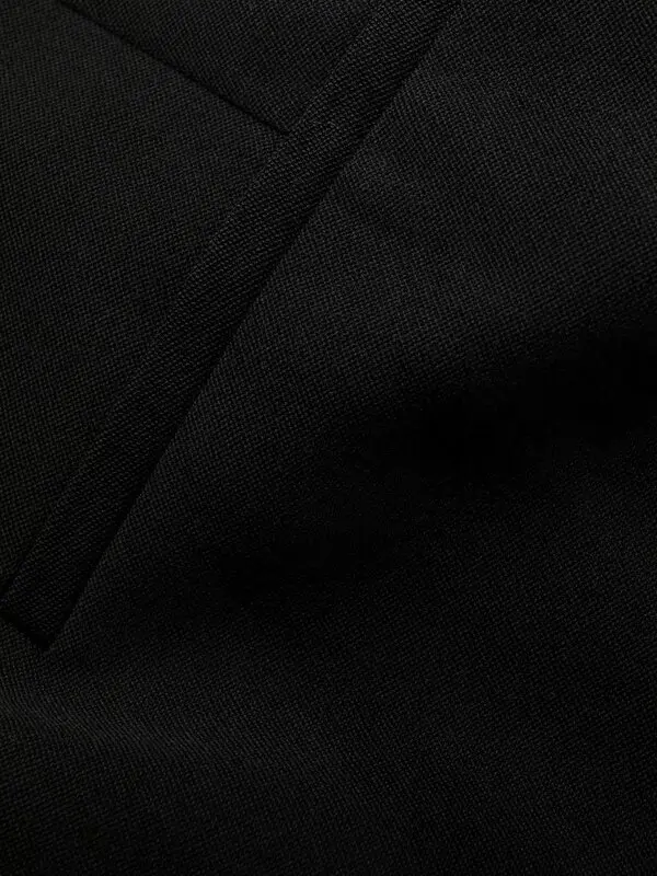 Balmain Tapered Wool Trousers