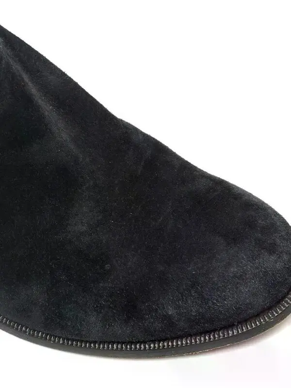 CHRISTIAN LOUBOUTIN Knee High Chain Link Detail Boots