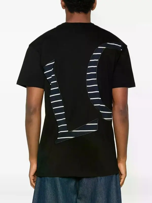 Loewe Striped-logo T-shirt
