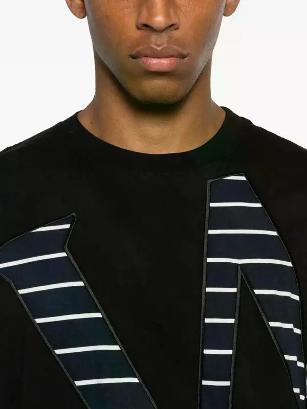 Loewe Striped-logo T-shirt