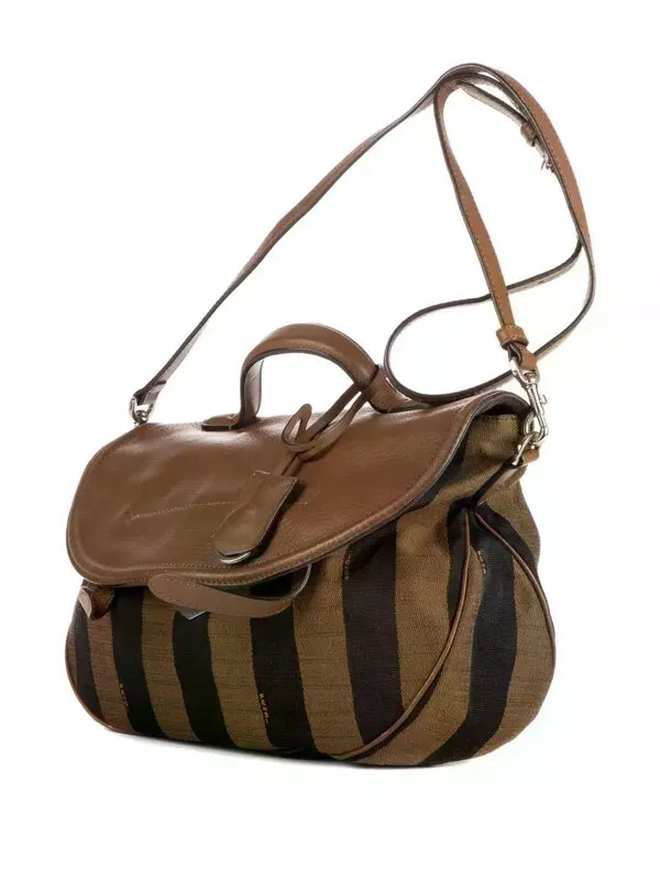 Fendi Striped Shoulder Bag