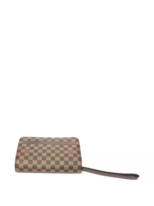 LOUIS VUITTON 2000 Saint Louis Clutch - Brown