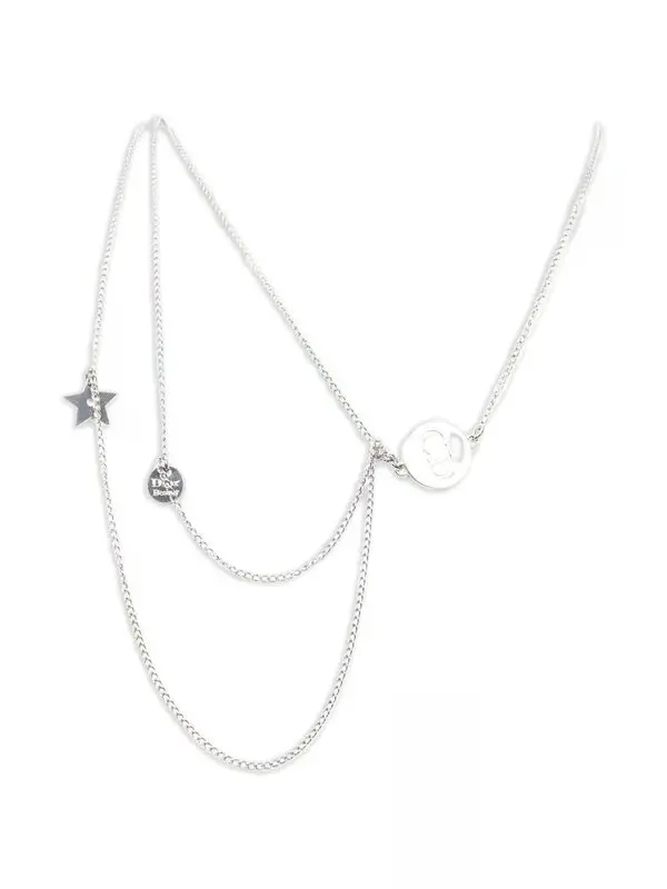 Dior Bow-detail Chain Necklace