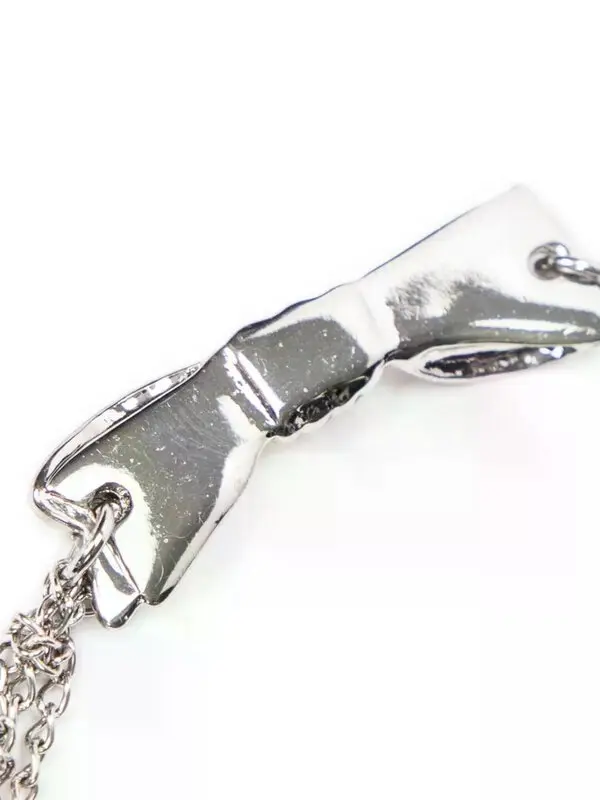 Dior Bow-detail Chain Necklace