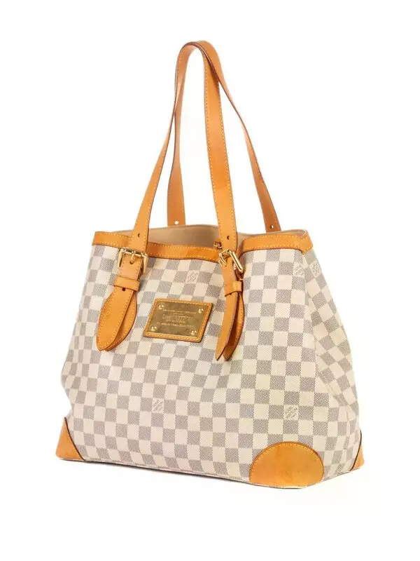 LOUIS VUITTON Damier Azur Tote Bag - Neutrals