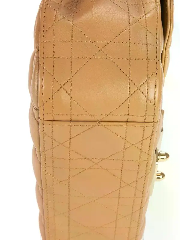Dior Cannage-quilting Chain Shoulder Bag - Neutrals