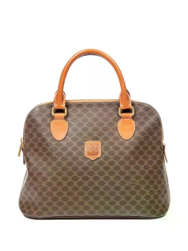 Celine Macadam Top-handle Tote Bag