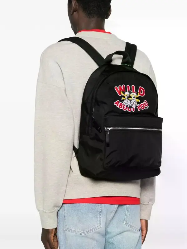 Kenzo Graphic Print Backpack
