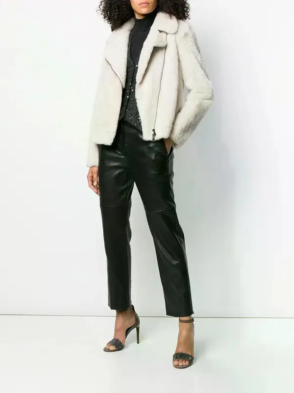 Brunello Cucinelli Cropped Straight Leg Trousers