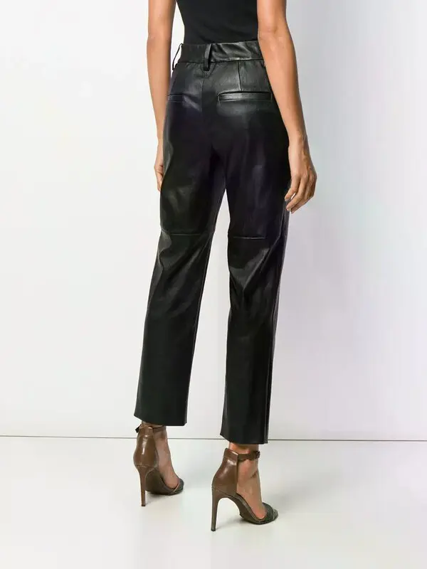 Brunello Cucinelli Cropped Straight Leg Trousers