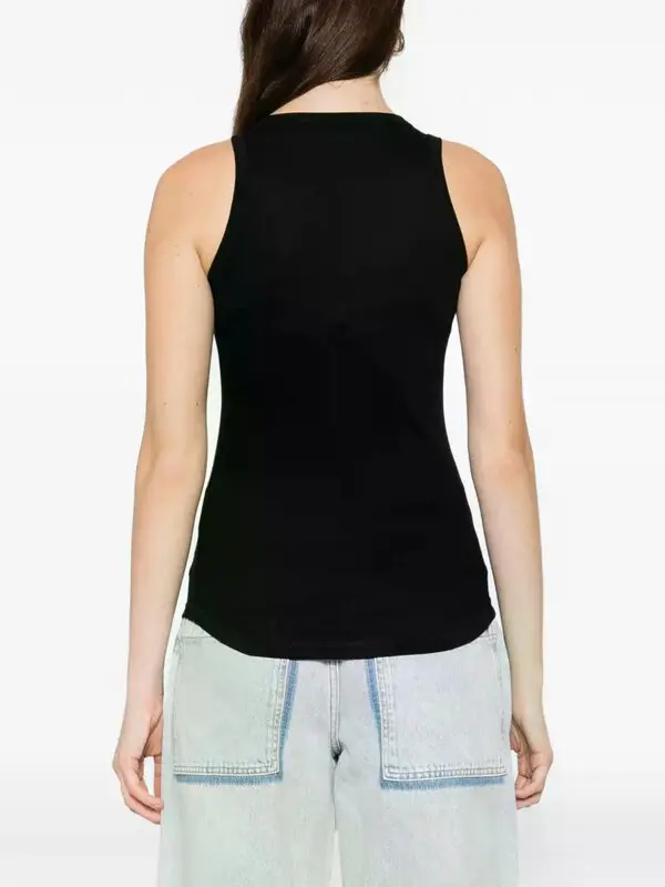 HERSKIND Racer-back Tank Top - Black